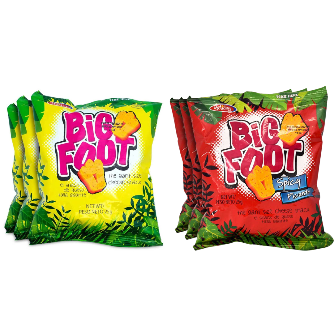 Regular & Spicy Big Foot Snack (Pack of 6) - IrieMart Jamaican Grocery