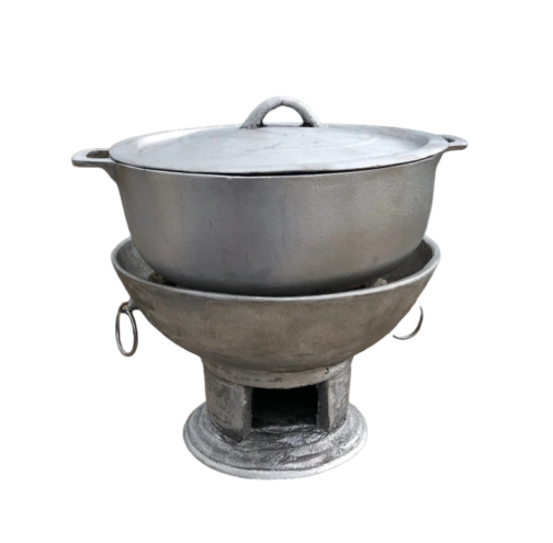 Jamaican Dutch Pot and Coal Stove Combo - IrieMart Jamaican Grocery
