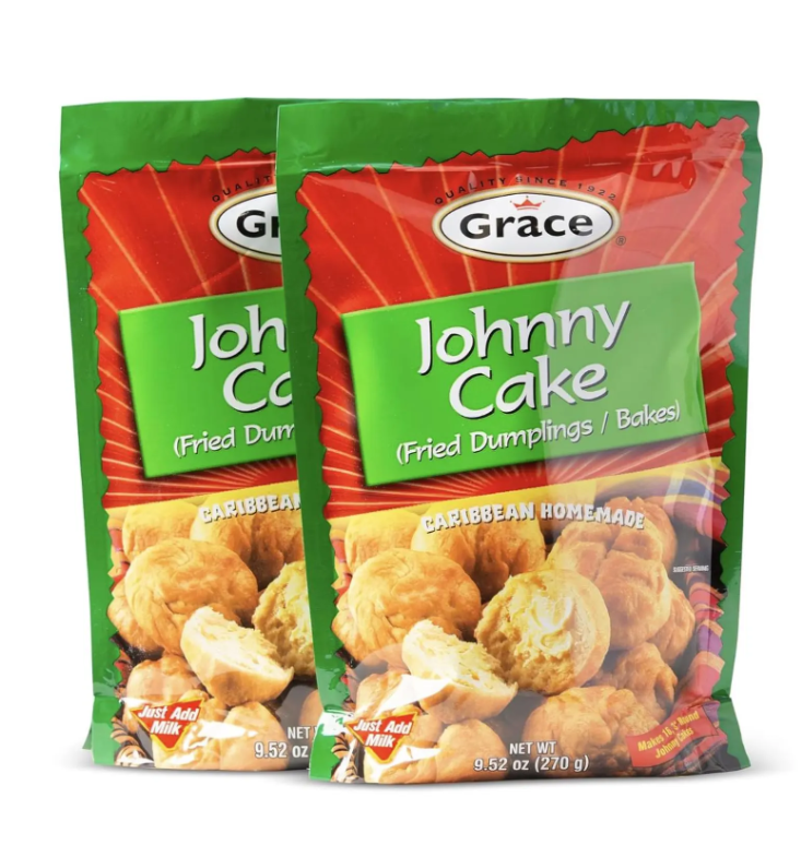 Grace Johnny Cake Fried Dumplings Mix (2 Packs) - IrieMart Jamaican Grocery