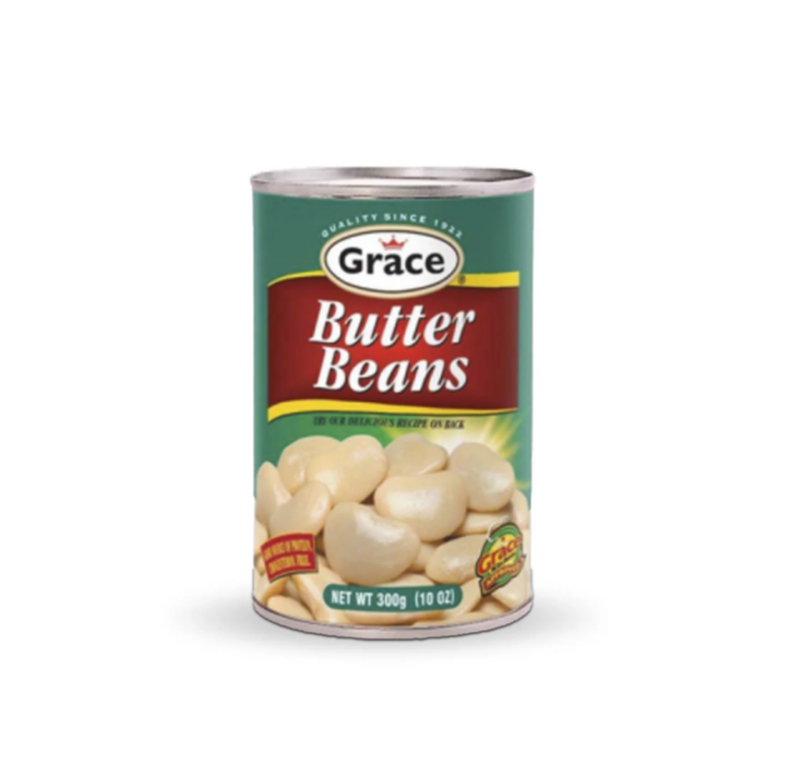 Grace Classic Butter Beans (10oz) - IrieMart Jamaican Grocery