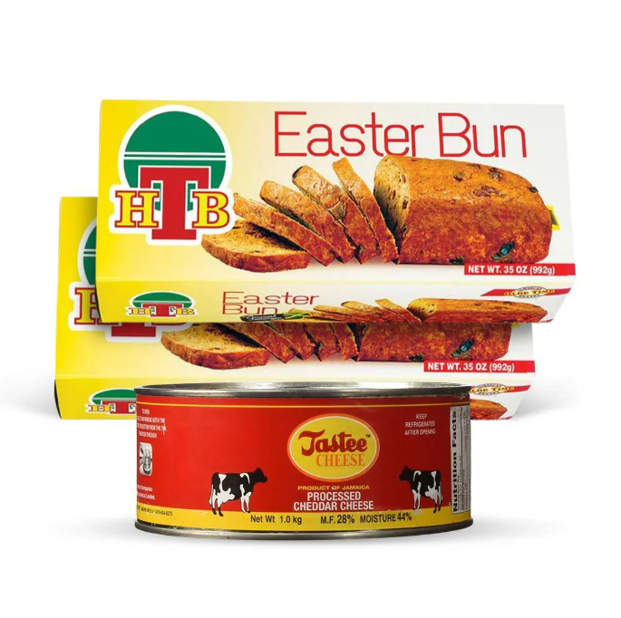 HTB Bun & Cheese Combo (2 Buns + 1 Cheese) - IrieMart Jamaican Grocery